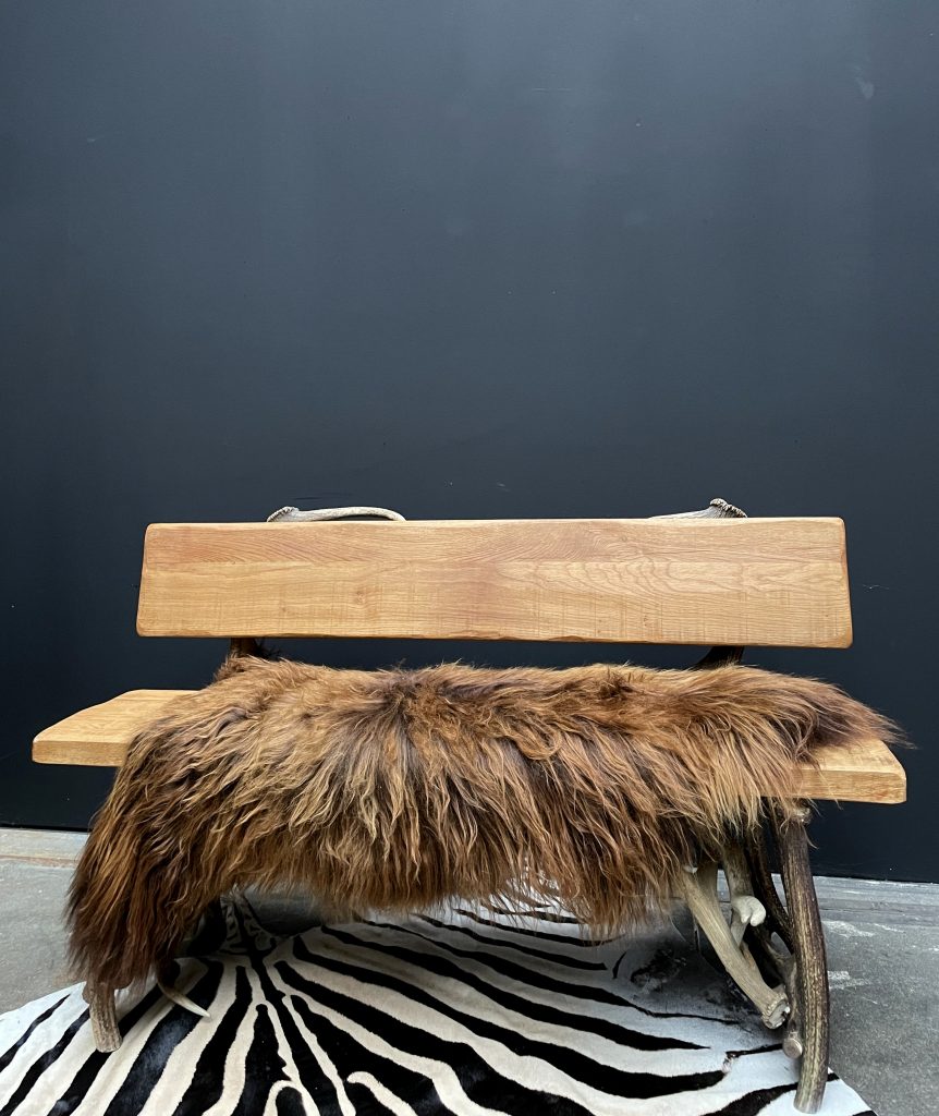 Bench of antlers - BEAST Interiors