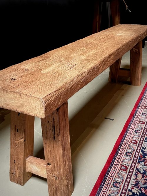 Bench from 200 years old oak - BEAST Interiors