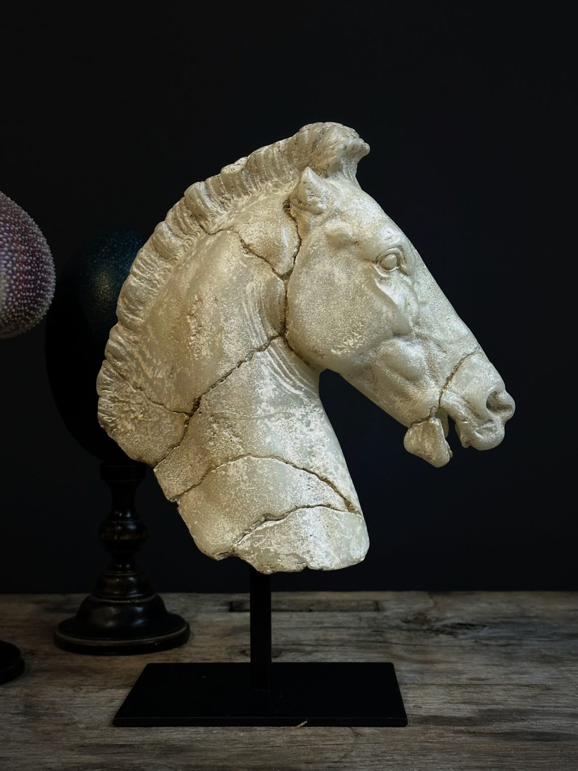 Replica marble horse head. - BEAST Interiors