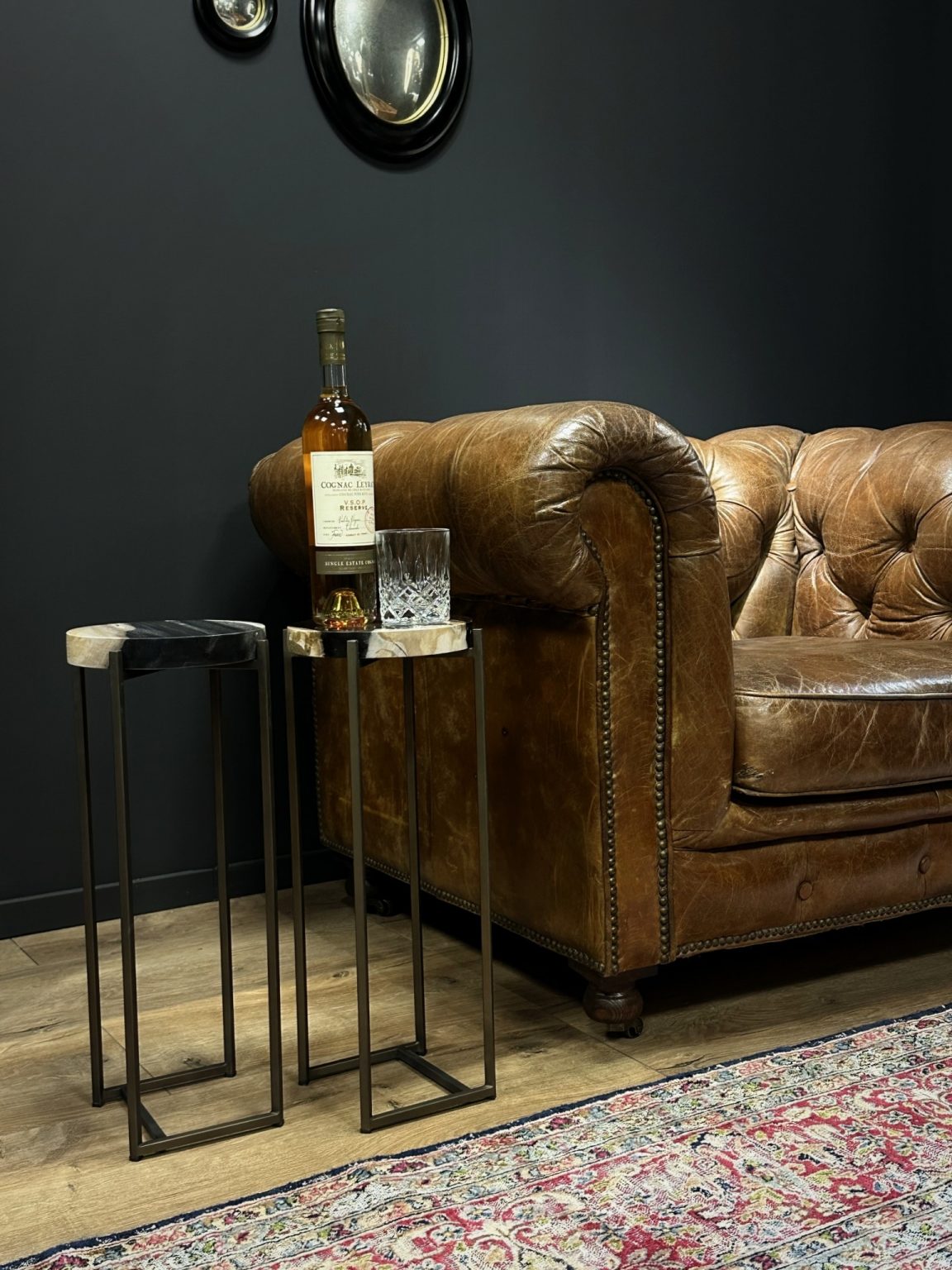 Seventies Round Drink Table. - BEAST Interiors