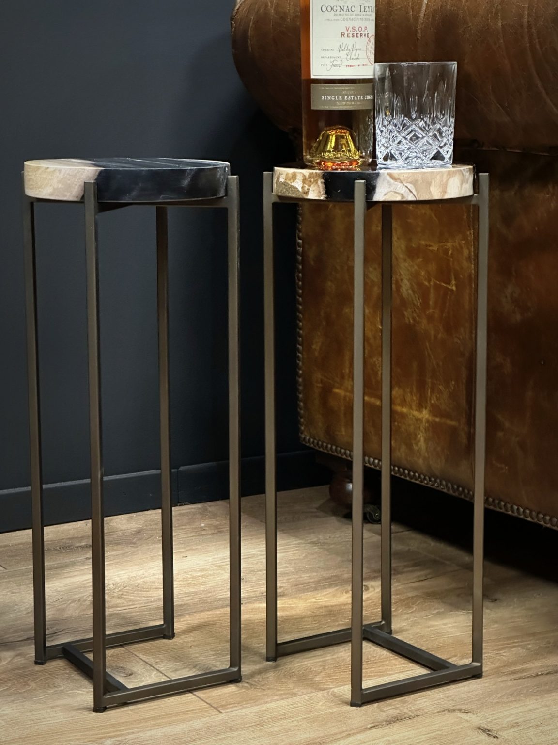 Seventies Round Drink Table. - BEAST Interiors