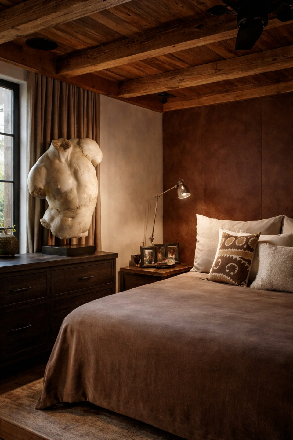 Giant Apollo Torso XXL. marble replica. - BEAST Interiors