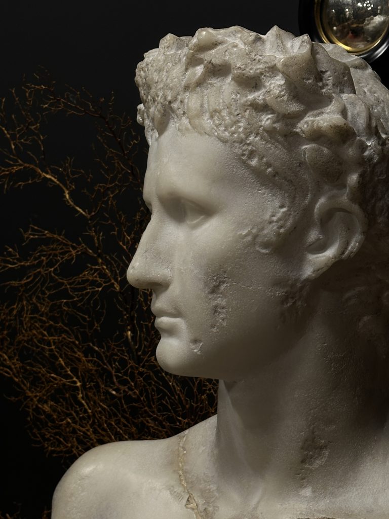 Emperor Augustus - Roman Louvre. Marble replica - BEAST Interiors