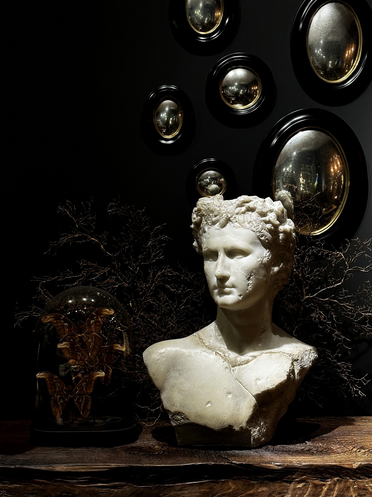 Emperor Augustus - Roman Louvre. Marble replica - BEAST Interiors