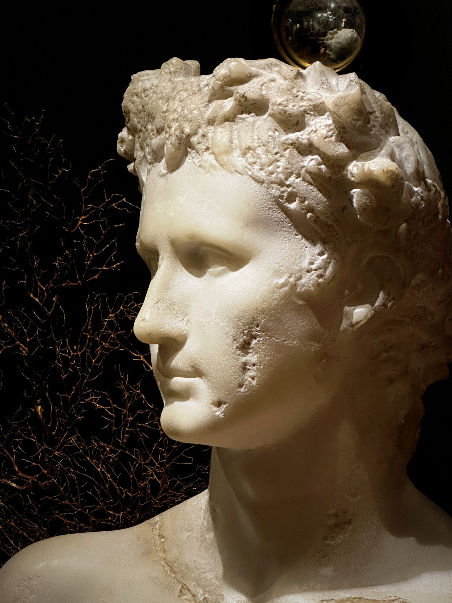 Emperor Augustus - Roman Louvre. Marble replica - BEAST Interiors