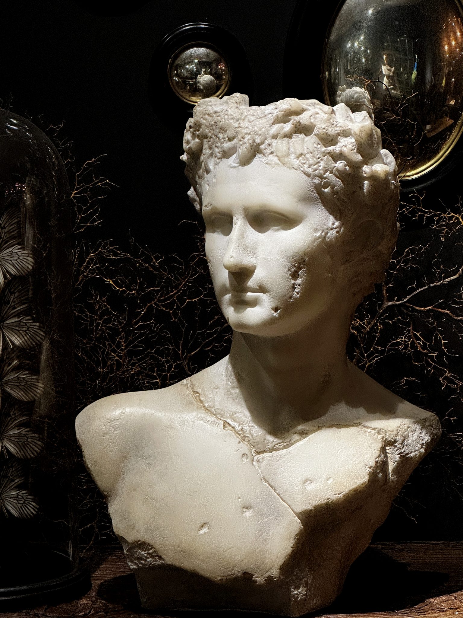 Emperor Augustus - Roman Louvre. Marble replica - BEAST Interiors