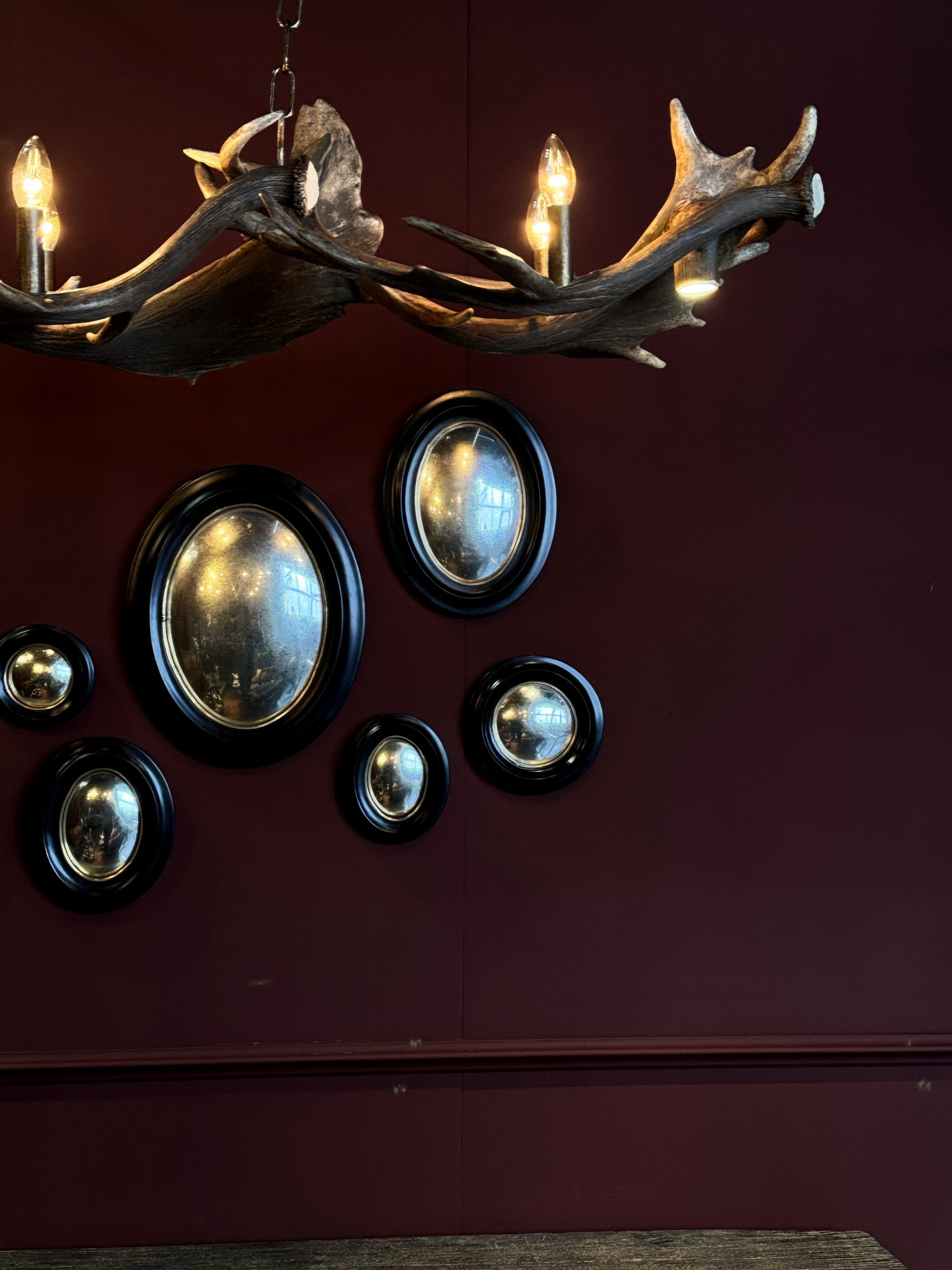 Antler lamp fallow deer - BEAST Interiors